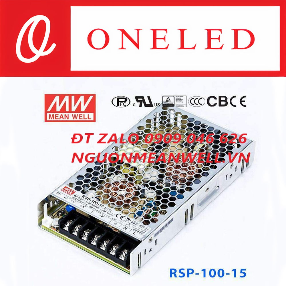 Bộ nguồn Meanwell RSP-100-15
