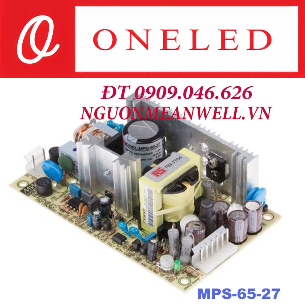 Bộ nguồn Meanwell MPS-65-27
